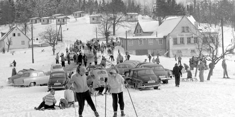 Pamatujete si na zimu v 70. 80. 90. letech? Fotky jak z pohádky tak ...